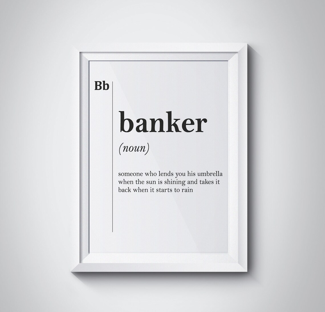 Banker Definition Banker Gift Bank Worker Gift Bank Office Decor New ...