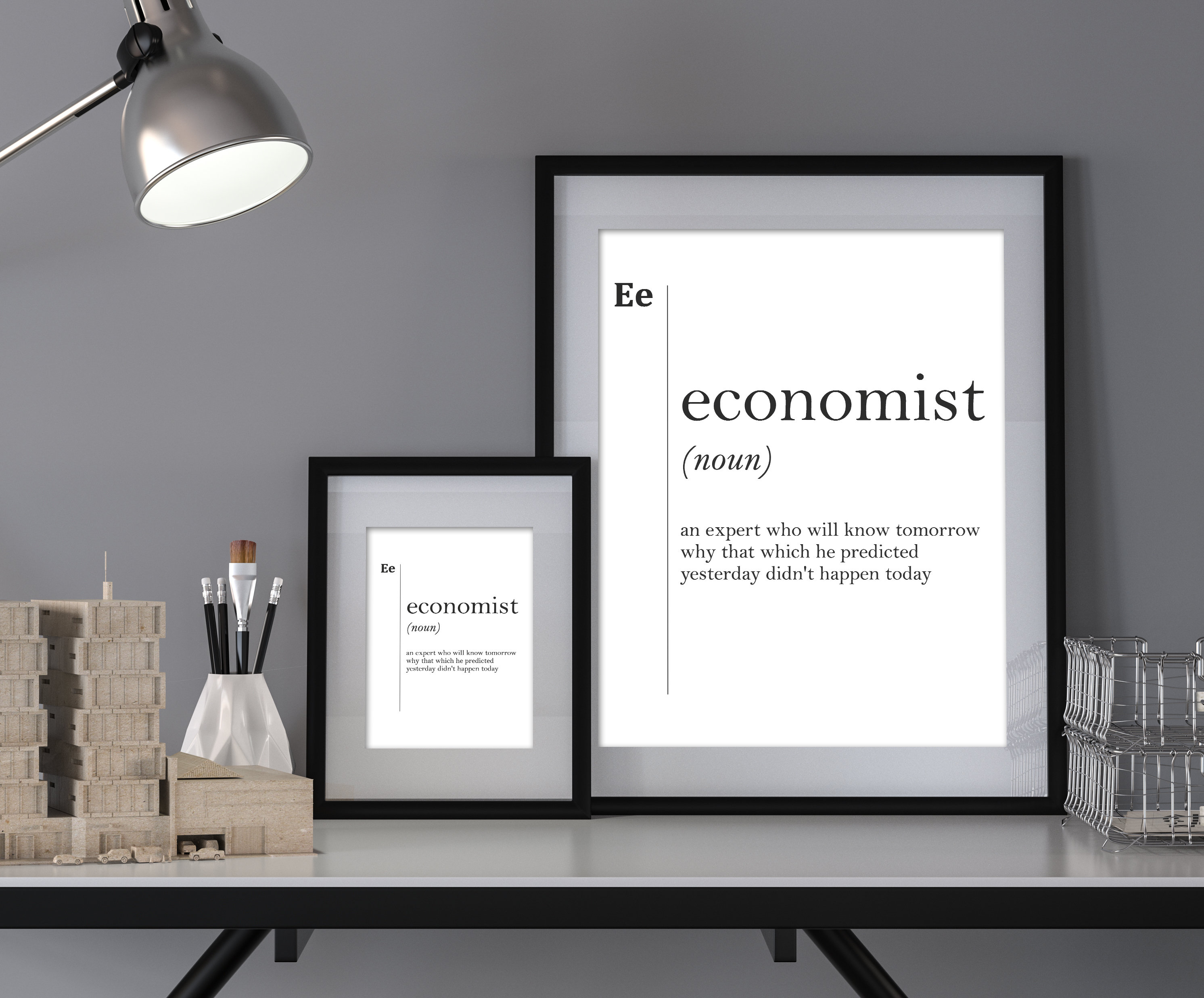 Economist Definition Print Gift for Coworker New Job - Etsy