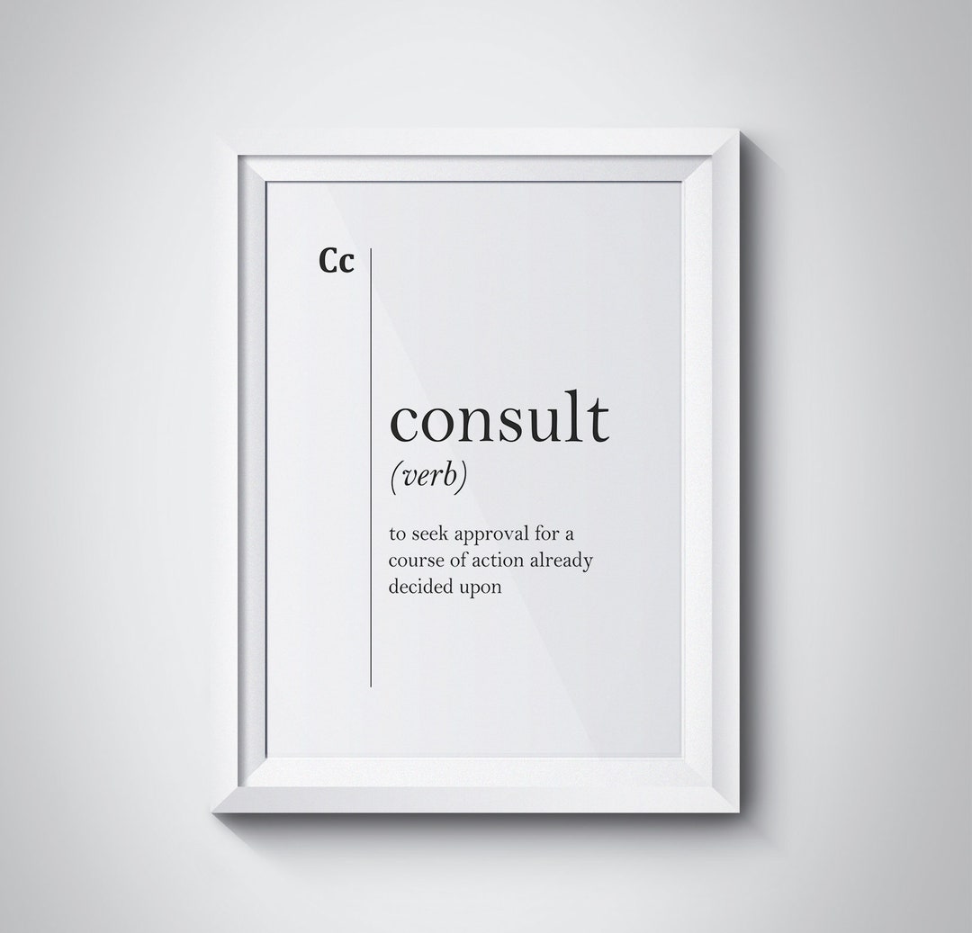 Consult Funny Definition Coworker Gift Friend Gift Father Gift Manager ...