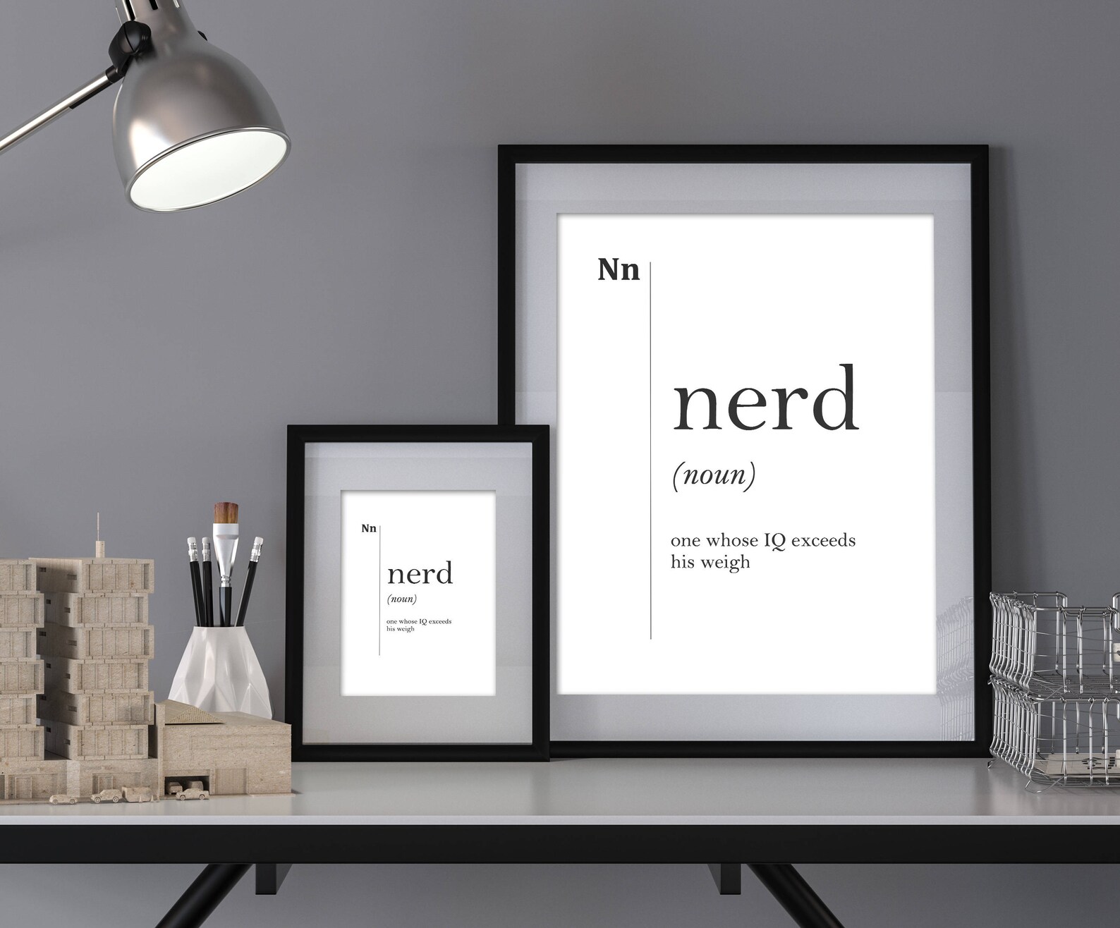 Nerd Definition Print Gift for Friend Dorm Wall Art Dorm - Etsy