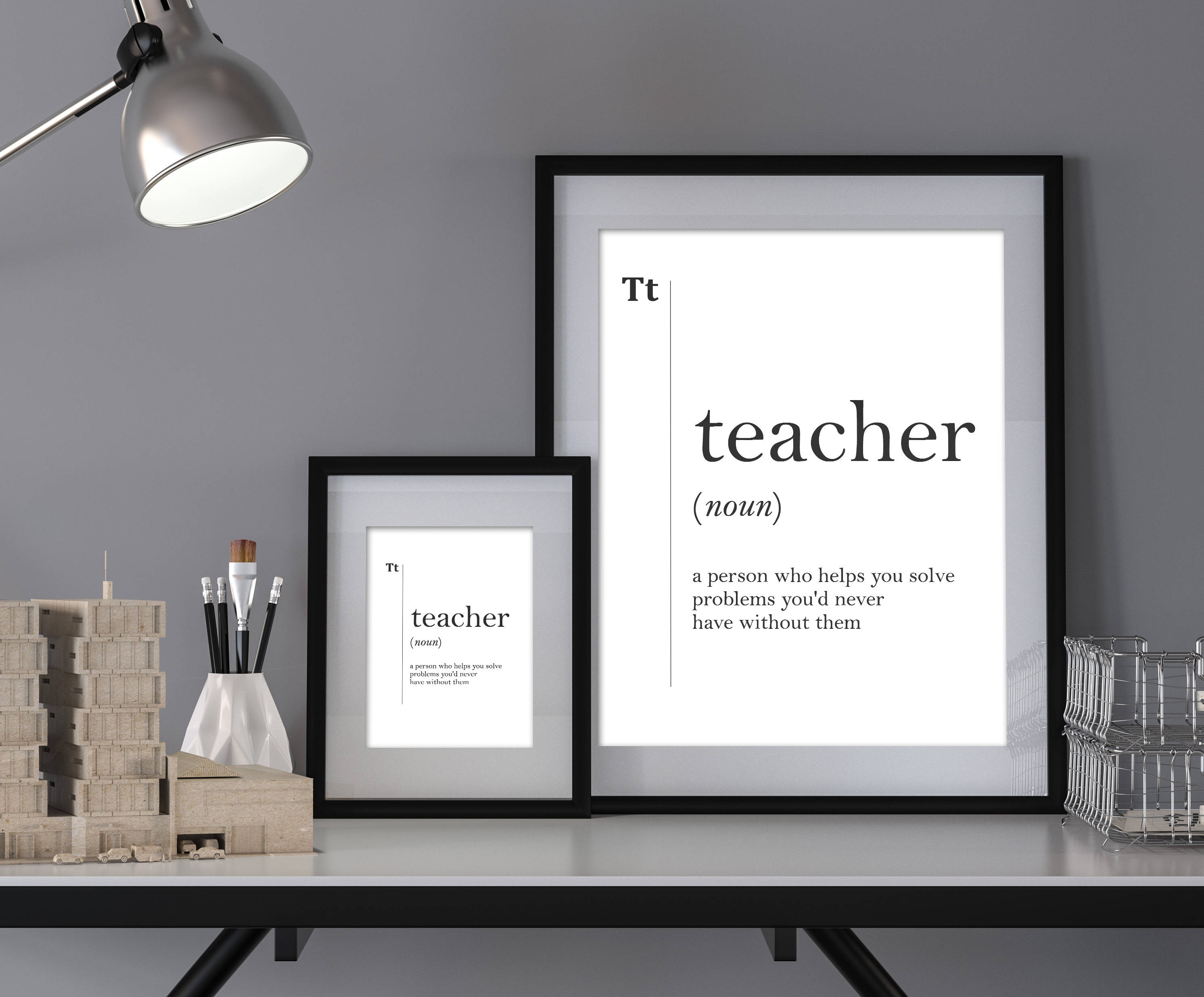 Teacher Funny Definition Print Gift for Teacher College School - Etsy