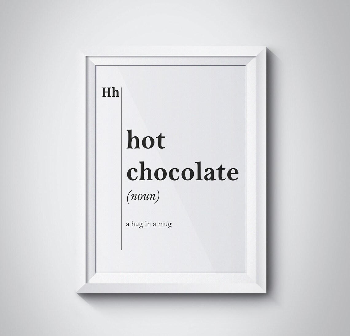 Hot Chocolate Definition Art Kitchen Wall Decor Gift For Etsy hot-chocolate-definition-art-kitchen-wall-decor-gift-for-etsy