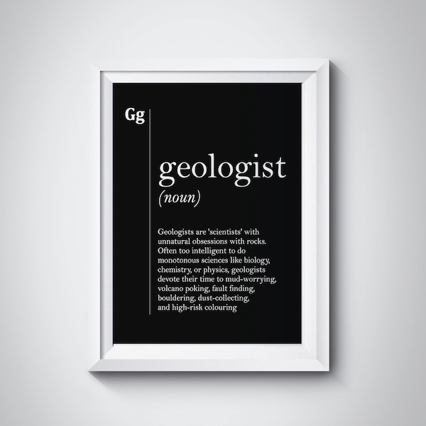 Geologist - Etsy
