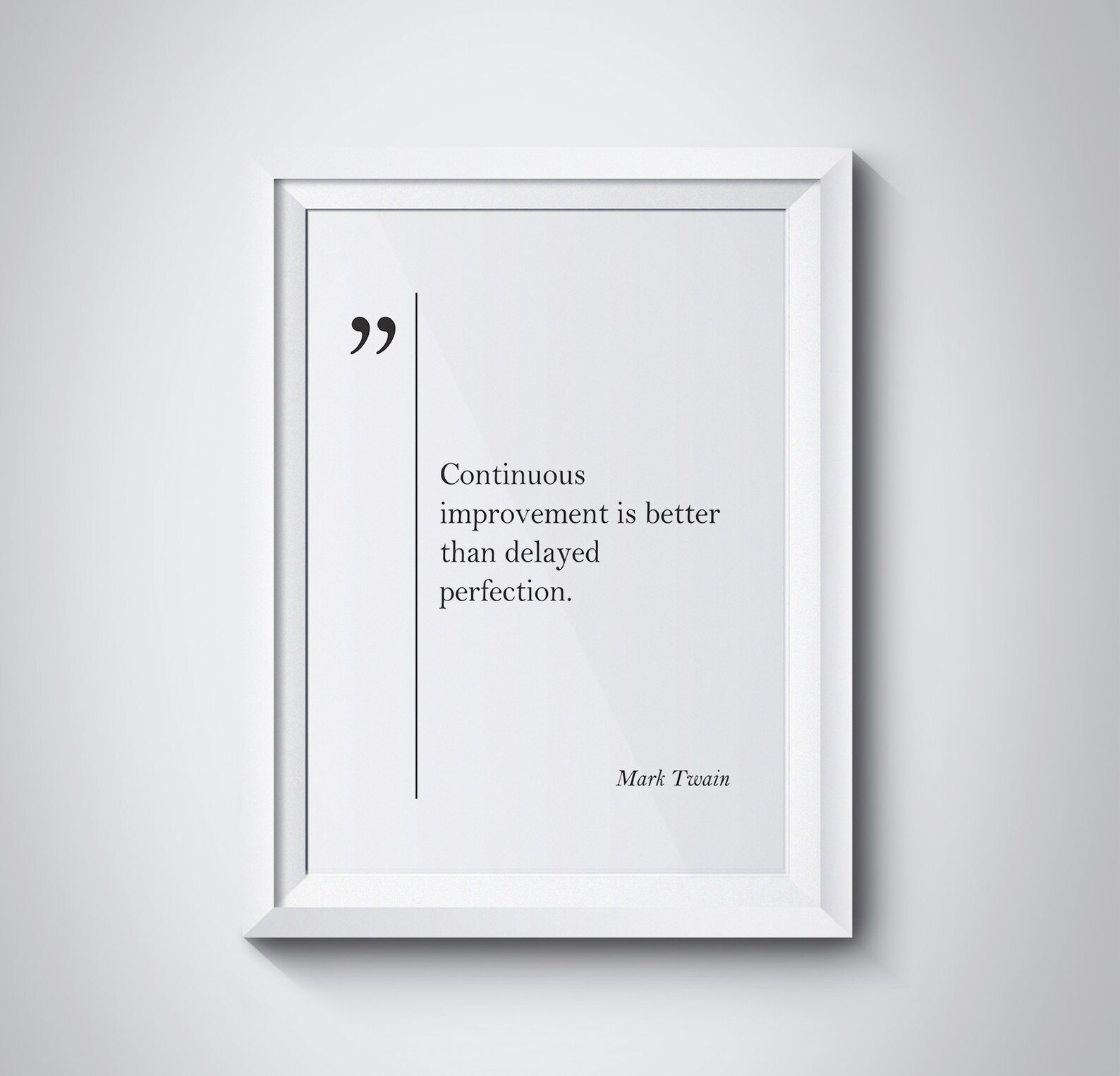 Mark Twain Quote Motivational Wall Art Mark Twain Print Businessman ...