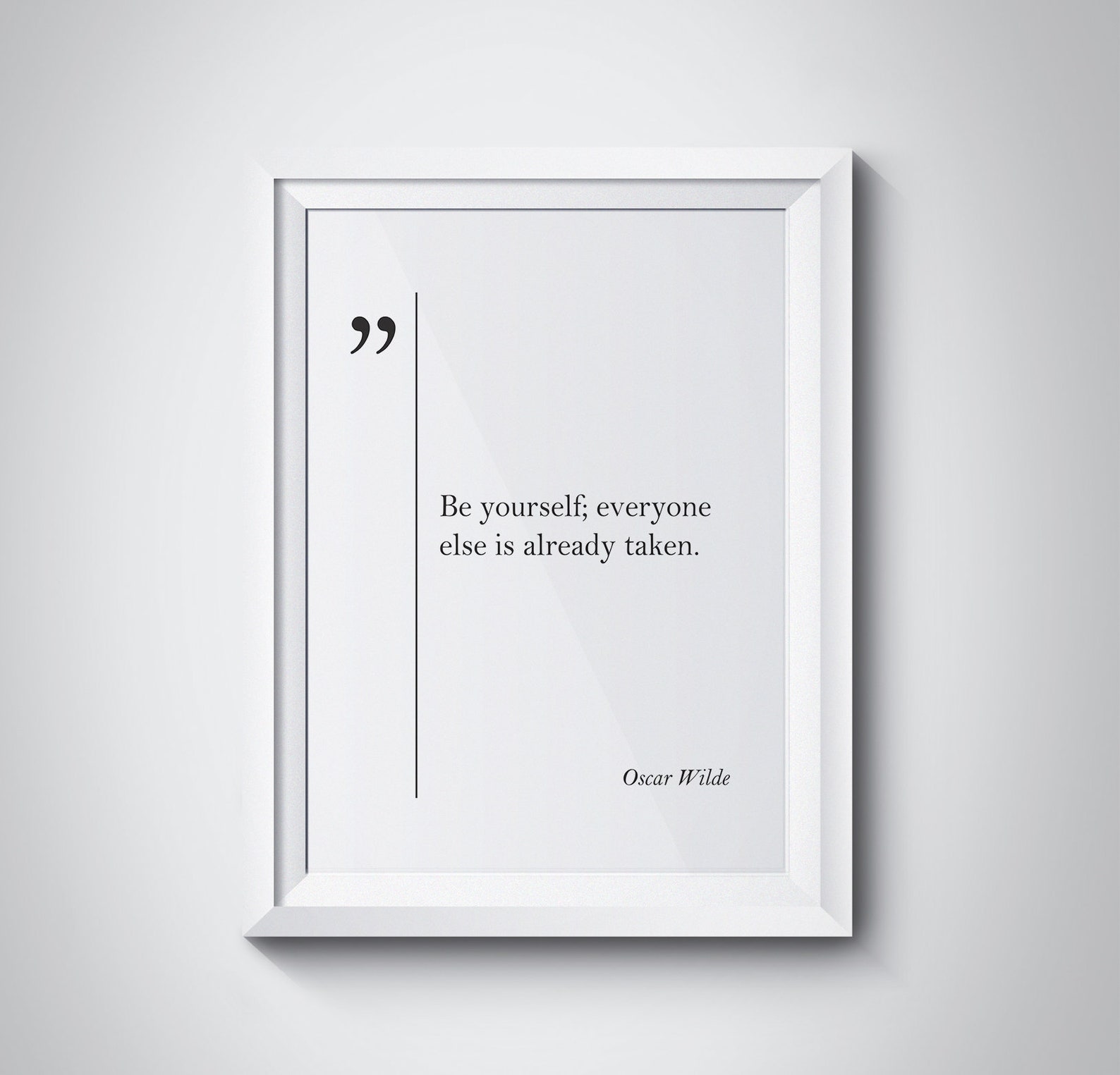 Oscar Wilde Quote Oscar Wilde Poster Oscar Wilde Print Oscar Wilde Gift ...