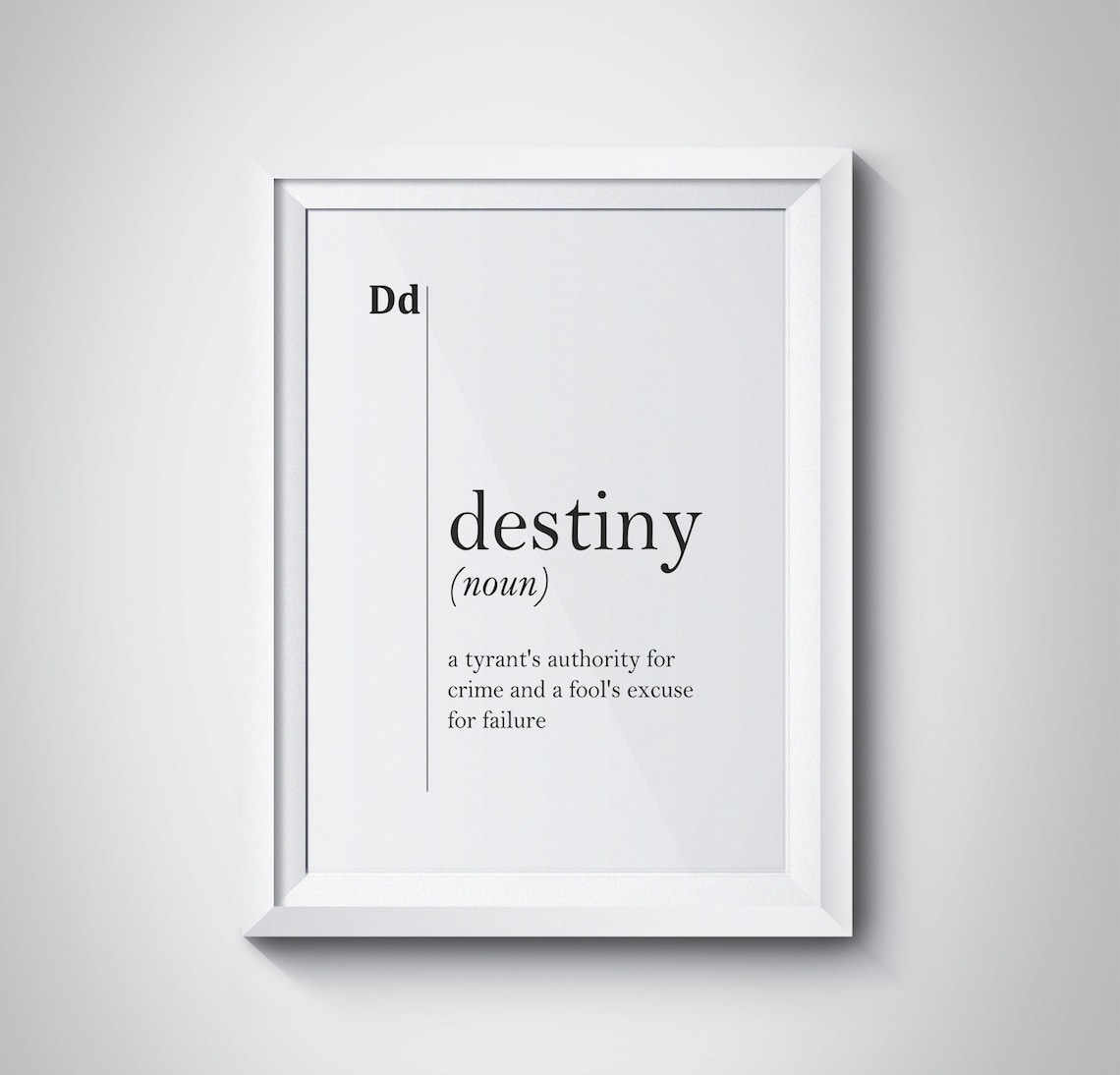 Destiny Definition Print Destiny Art Destiny Gift Poster Politics ...