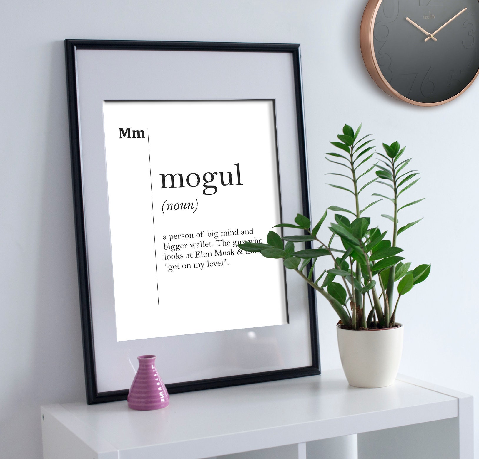 Mogul Definition Businessman Gift Mogul Gift Entrepreneur - Etsy UK