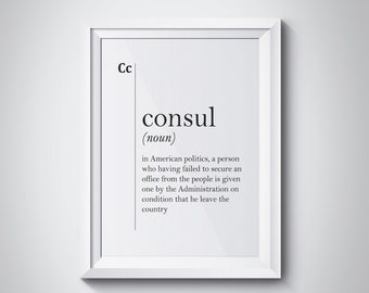 Diplomat Definition - Etsy