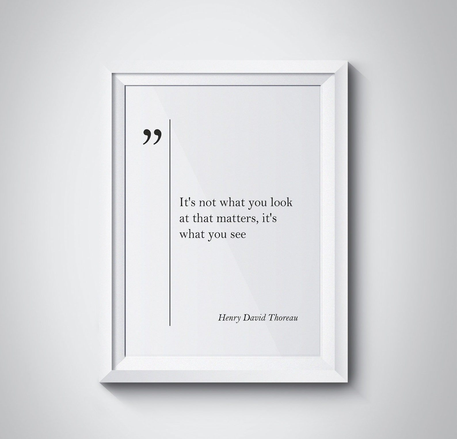 Henry David Thoreau Quote Life Quotes Wall Art Henry Thoreau Print ...