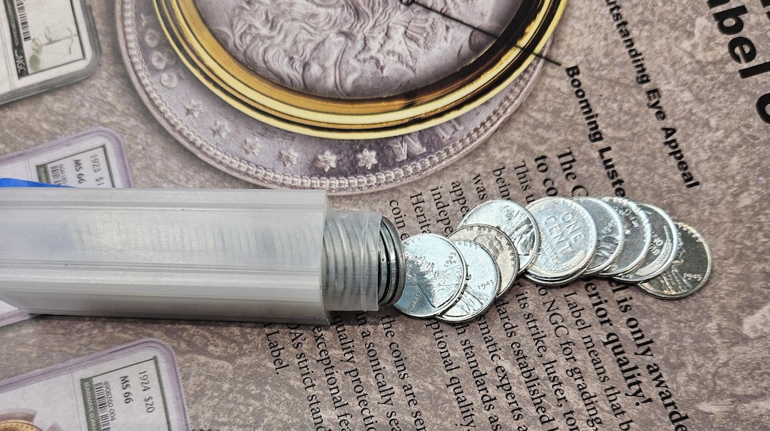 1943 Steel Penny Roll Bin4 - Etsy