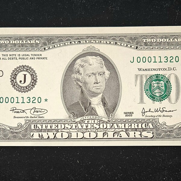Dollar Bill With Star Note - Etsy
