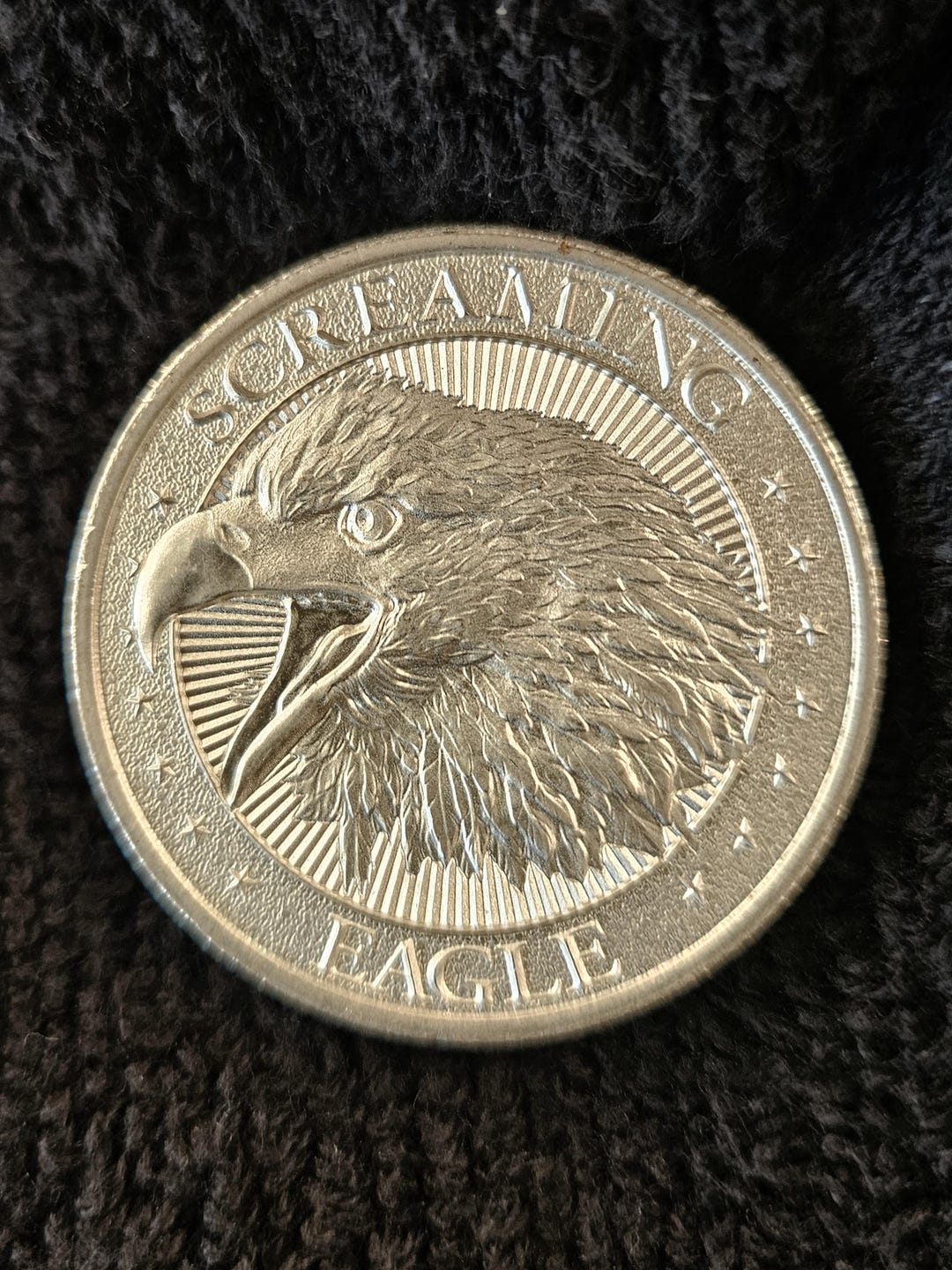 Intaglio Mint Screaming Eagle 2 Troy Oz 999 Fine Silver Round Bin#4 - Etsy