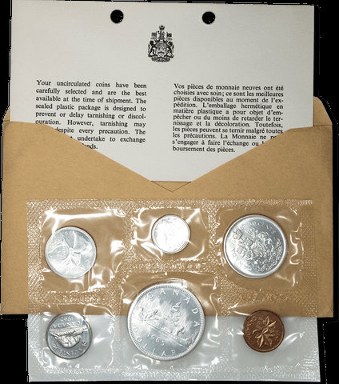 1965 80% Silver Proof Like Canadian Mint Set - Etsy