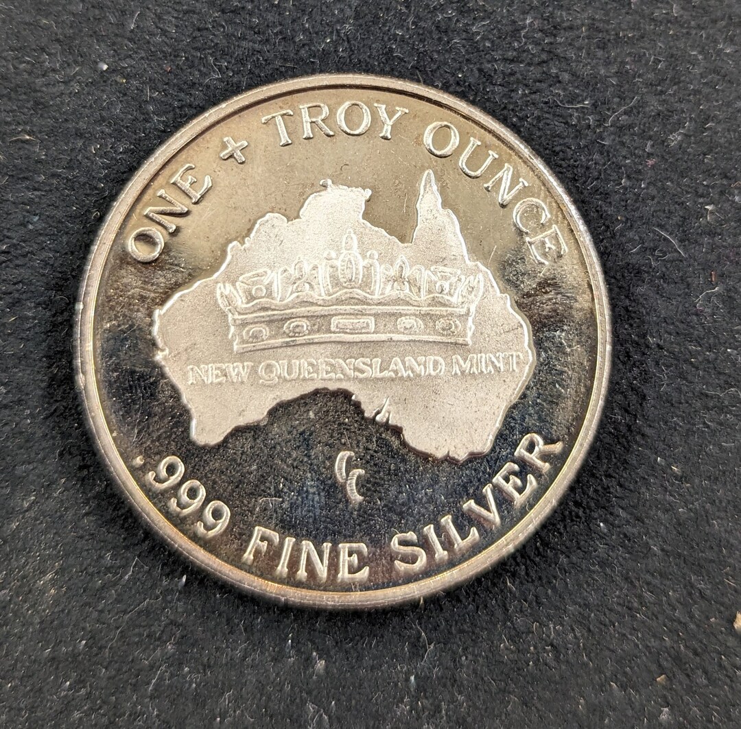 1989 Vintage Fine Silver Australia Koola Coin Bin 1 - Etsy