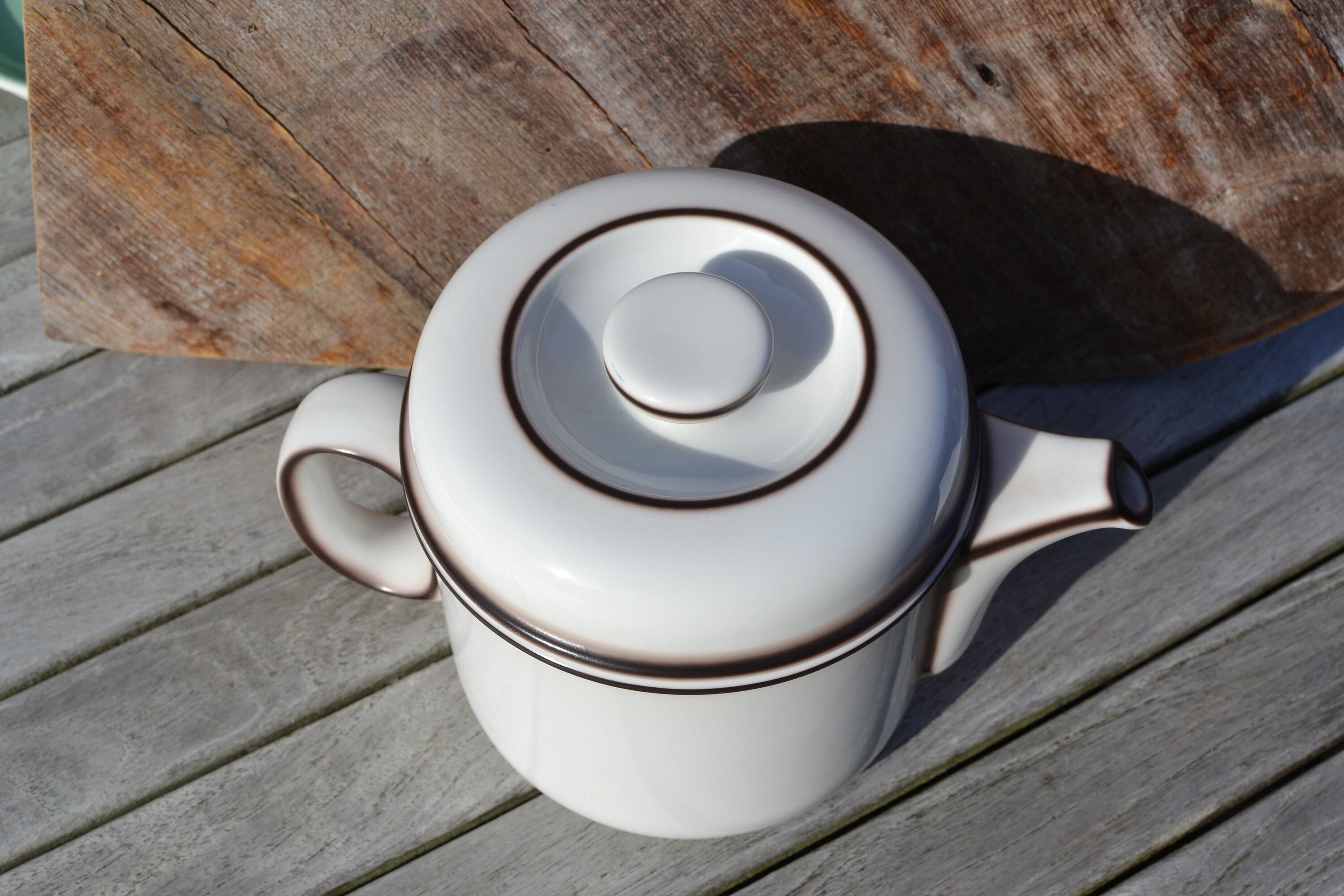 Vintage Thomas Germany Scandic Shadow Teapot and Tea Warmer / - Etsy