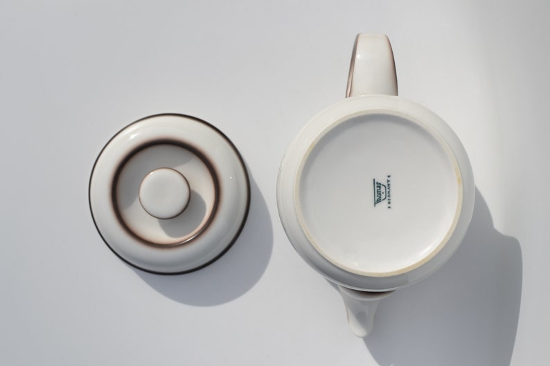 Vintage Thomas Germany Scandic Shadow Teapot Tea Pot Ceramic ...