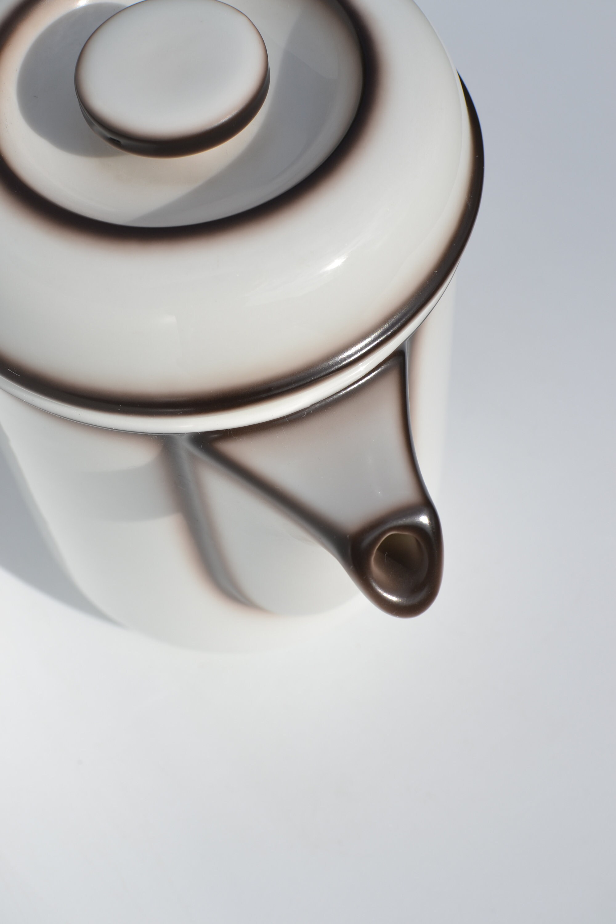 Vintage Thomas Germany Scandic Shadow Teapot Tea Pot Ceramic ...