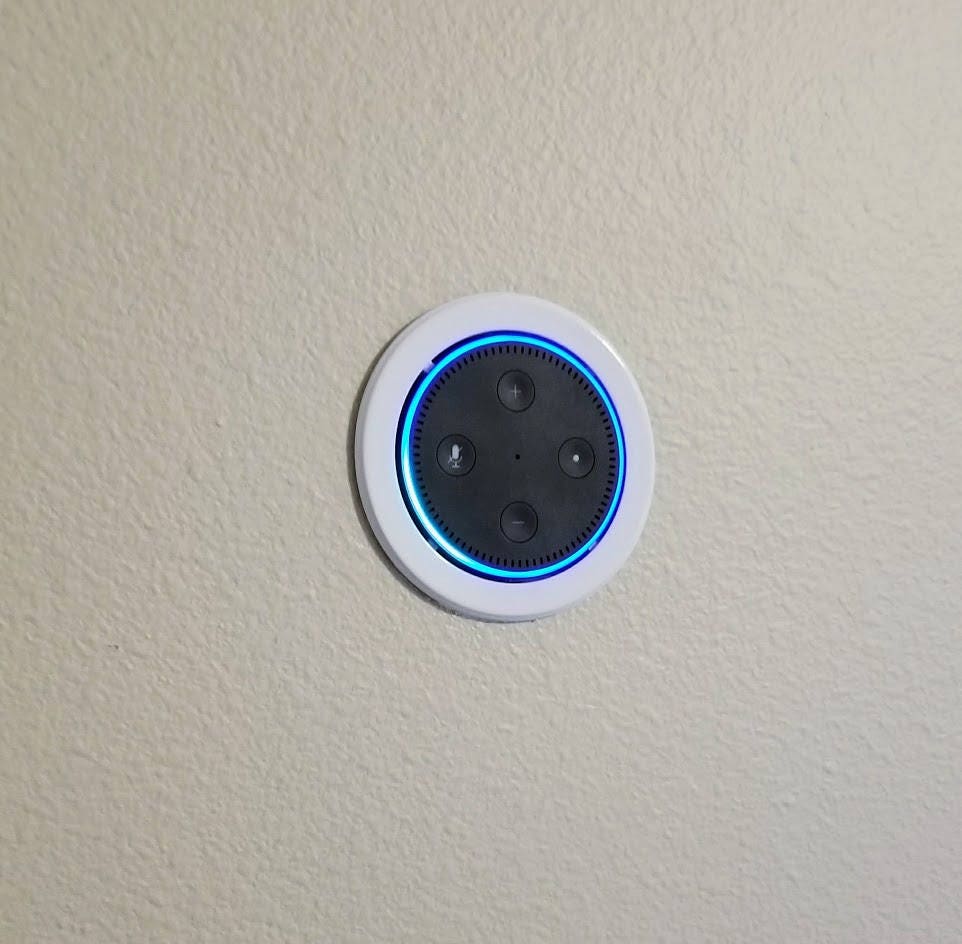 Echo Dot Wall Mount 2nd Gen - Etsy