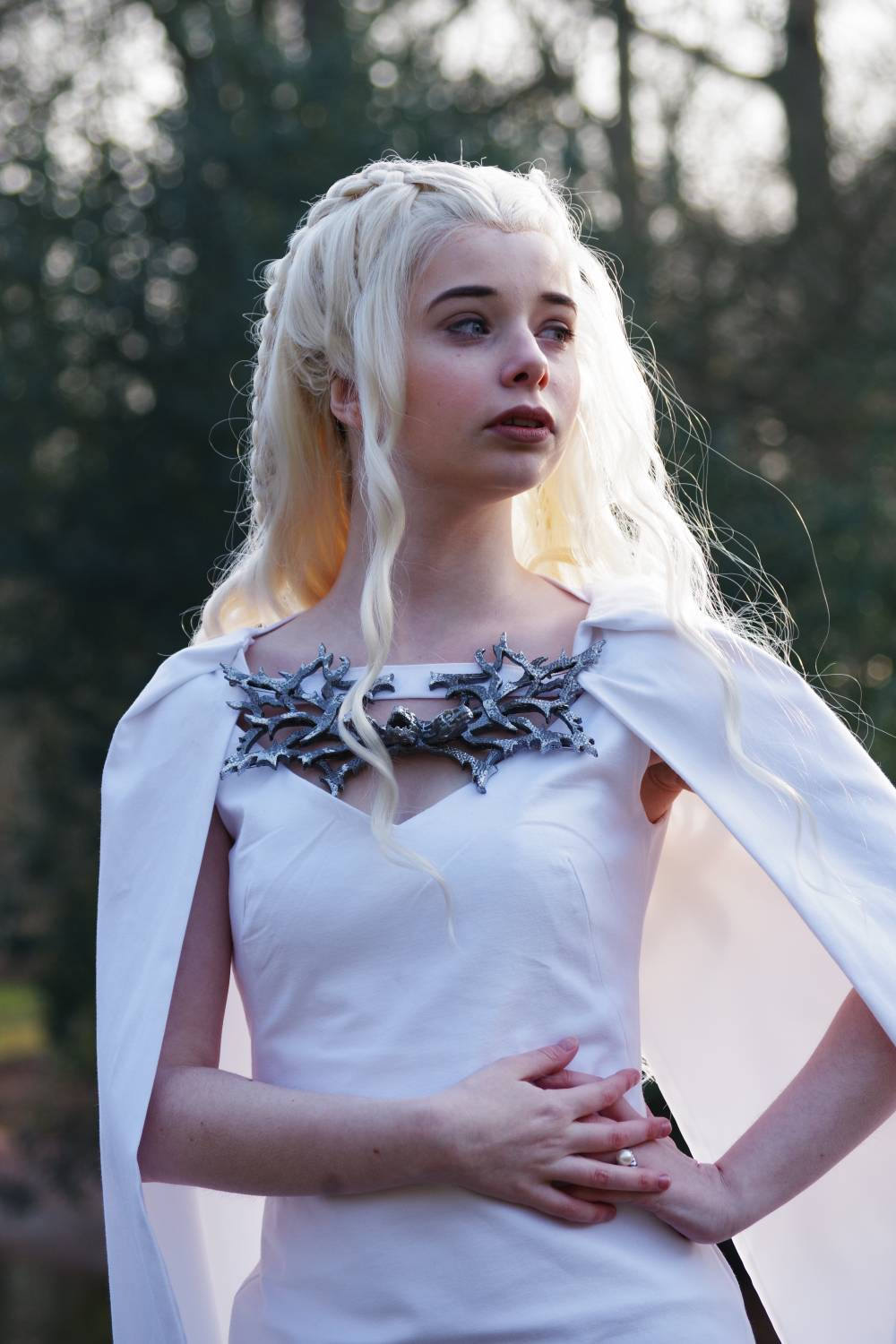 Daenerys Three Dragon Chest Piece - Targaryen Dragon Necklace - Winged ...