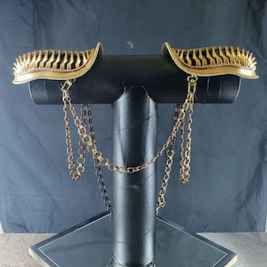 Cersei Lannister Shoulder Armor Season 8 - Pauldrons - Shoulder Pads ...