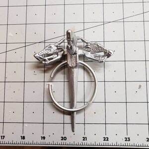 Daenerys Targaryen Dragon Pin 3 Head Dragon Brooch - Etsy