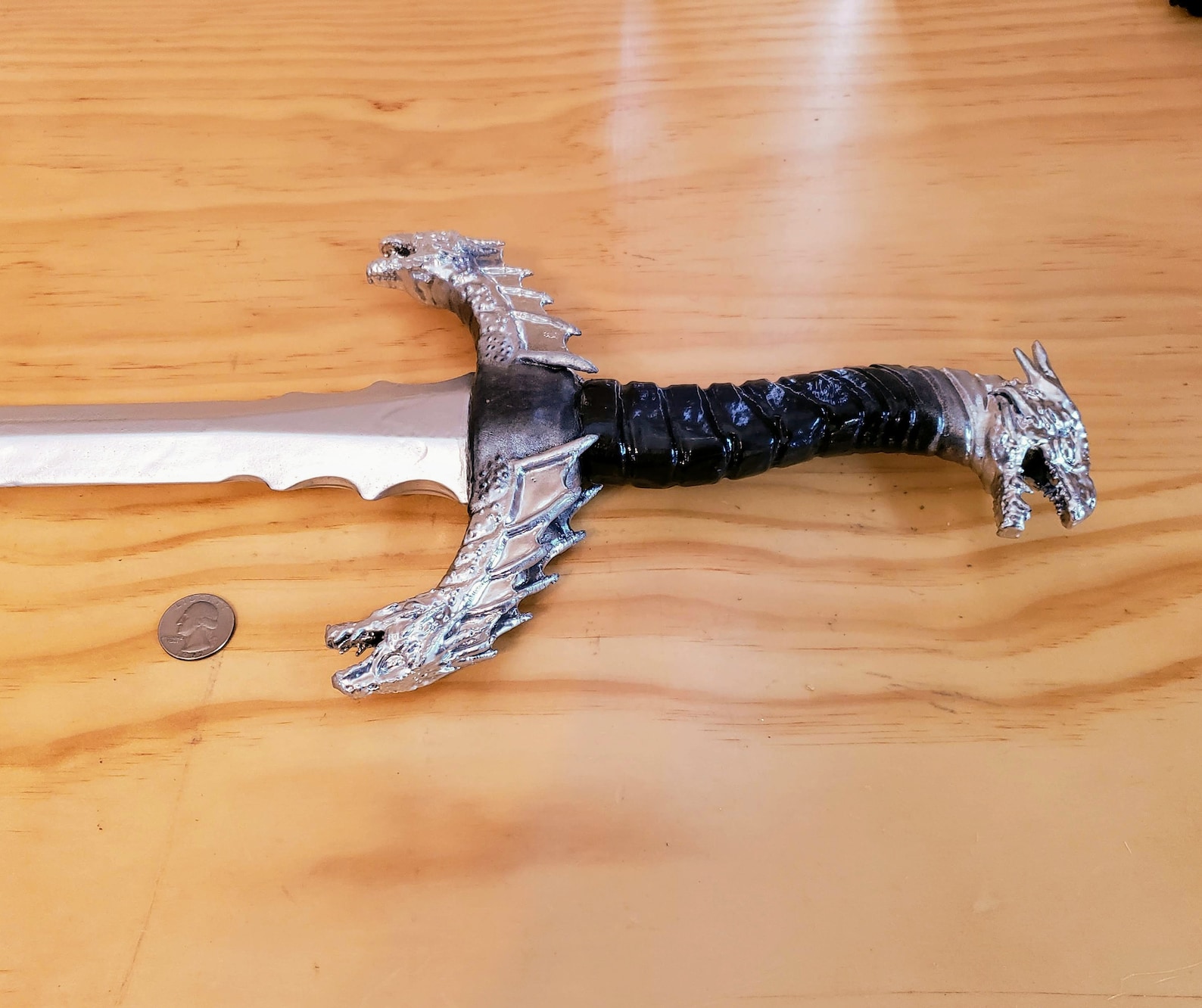 Targaryen House of Dragon Inspired Sword - 3 Headed Dragon Sword - Etsy