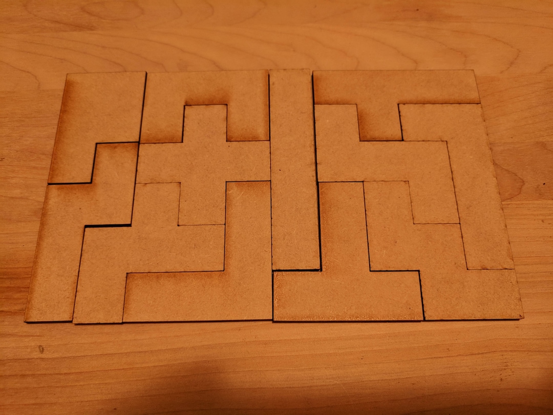 DIGITAL FILES for 12 Pentominoes of Different Sizes - Etsy