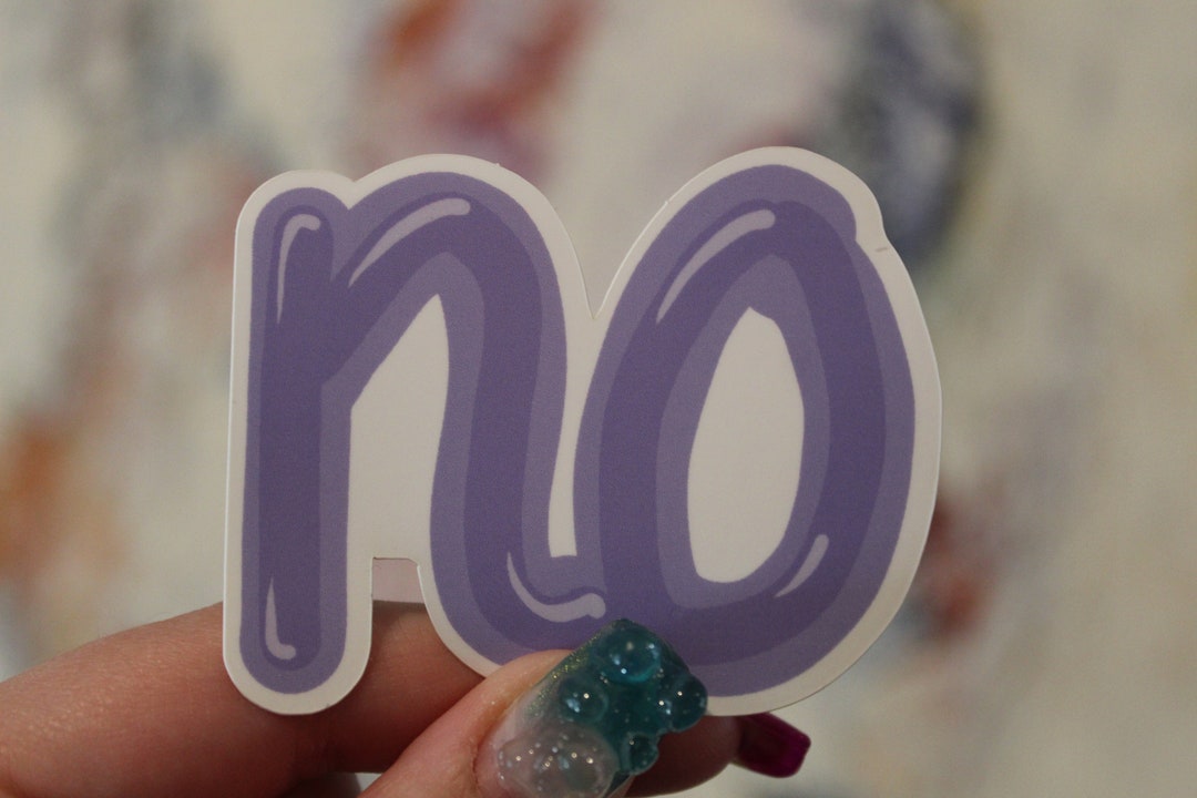 Non-verbal Communication Sticker Pack Word no - Etsy