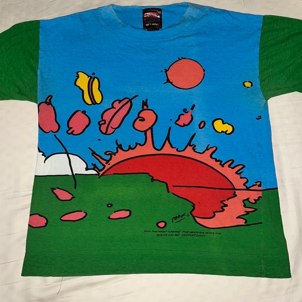 Peter Max Shirt - Etsy