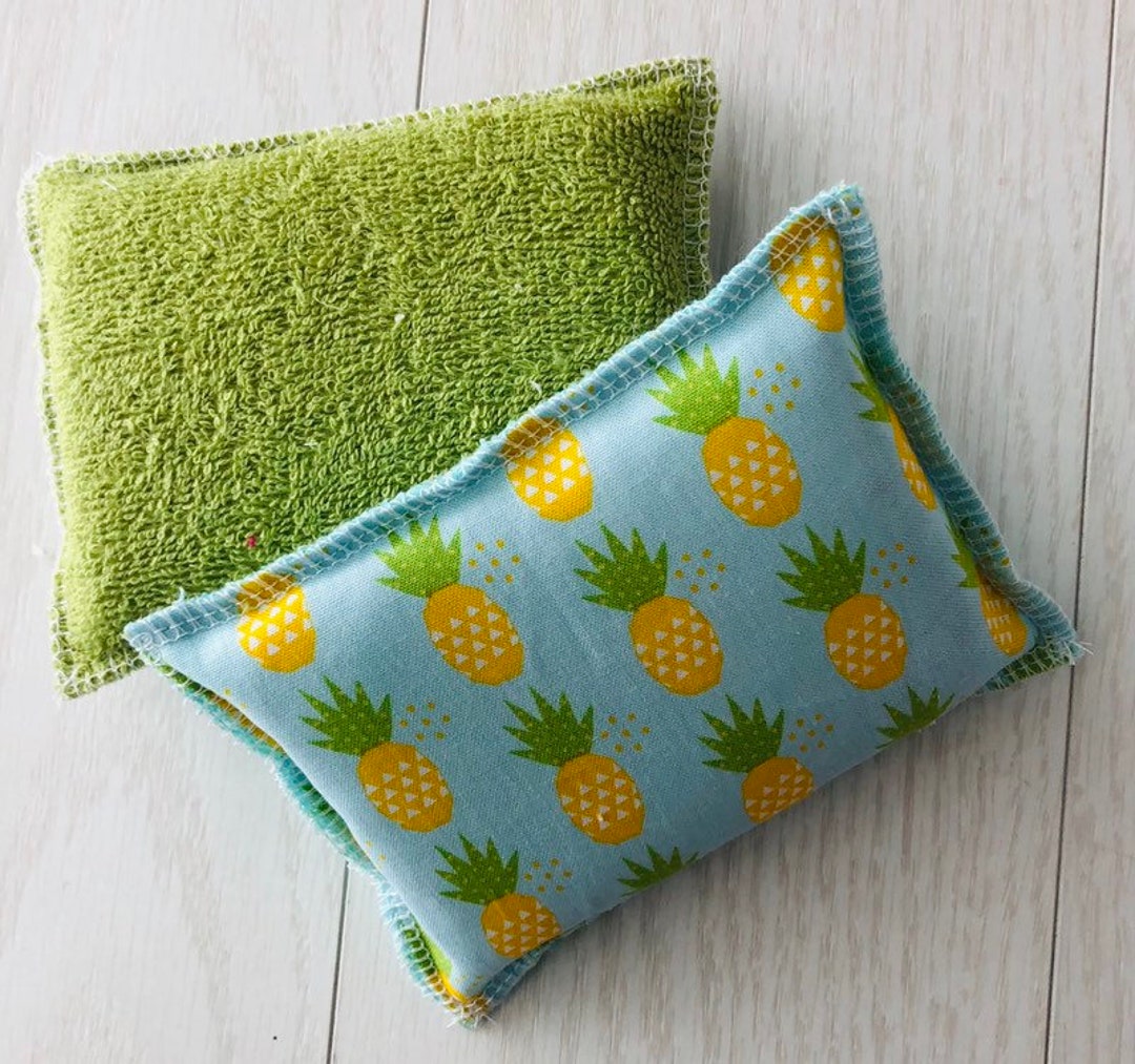 Pineapple Unsponges - Reusable Sponges - Etsy