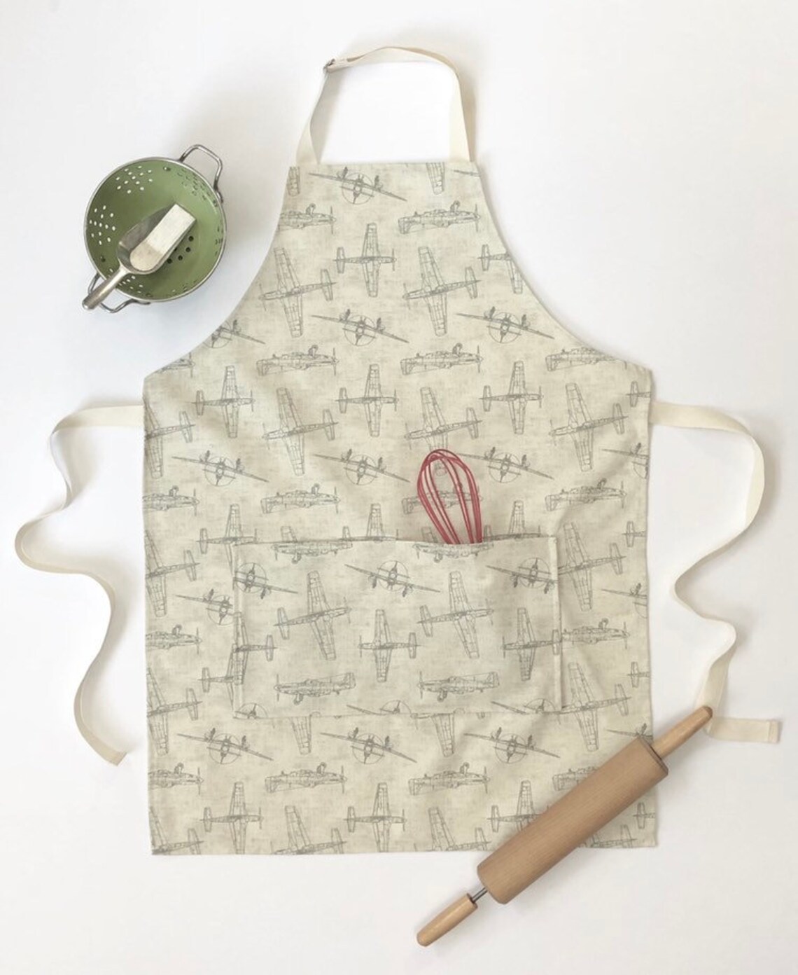 Airplane Apron // Men's Apron // Women's Apron // Kitchen Apron ...