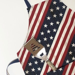 American Flag Apron // Men's Apron // Women's Apron // Kitchen Apron ...