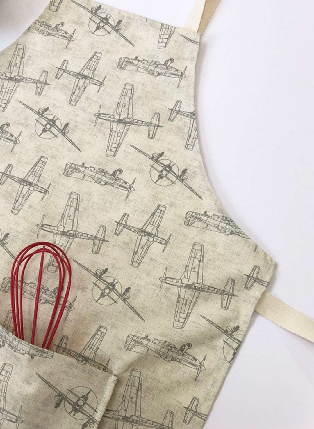 Airplane Apron // Men's Apron // Women's Apron // Kitchen Apron ...