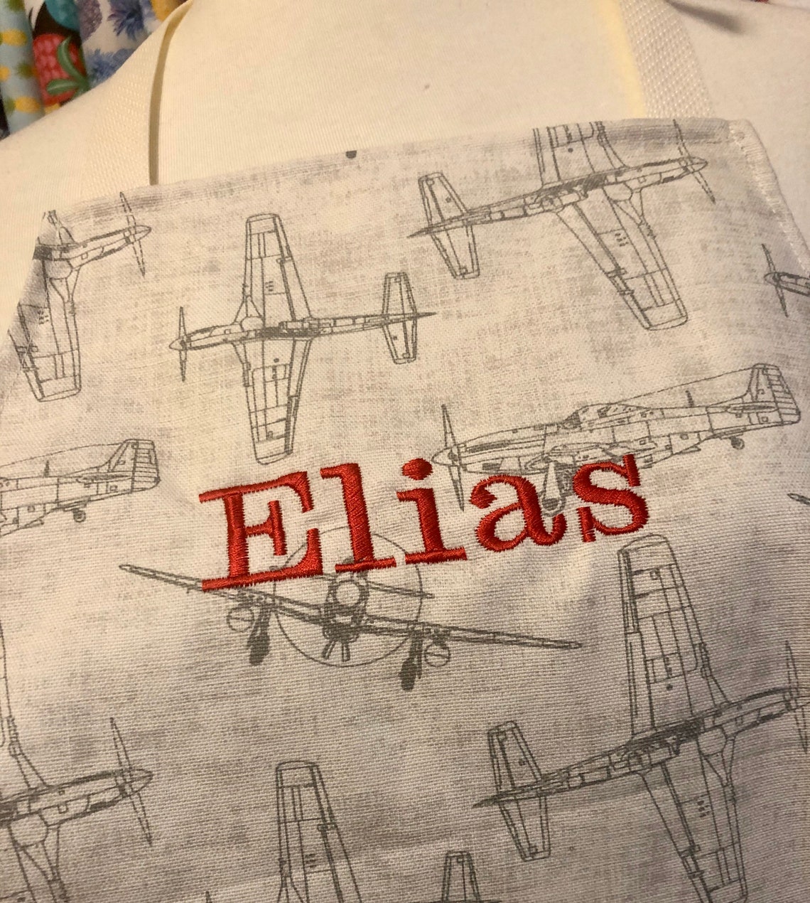 Airplane Apron // Men's Apron // Women's Apron // Kitchen Apron ...