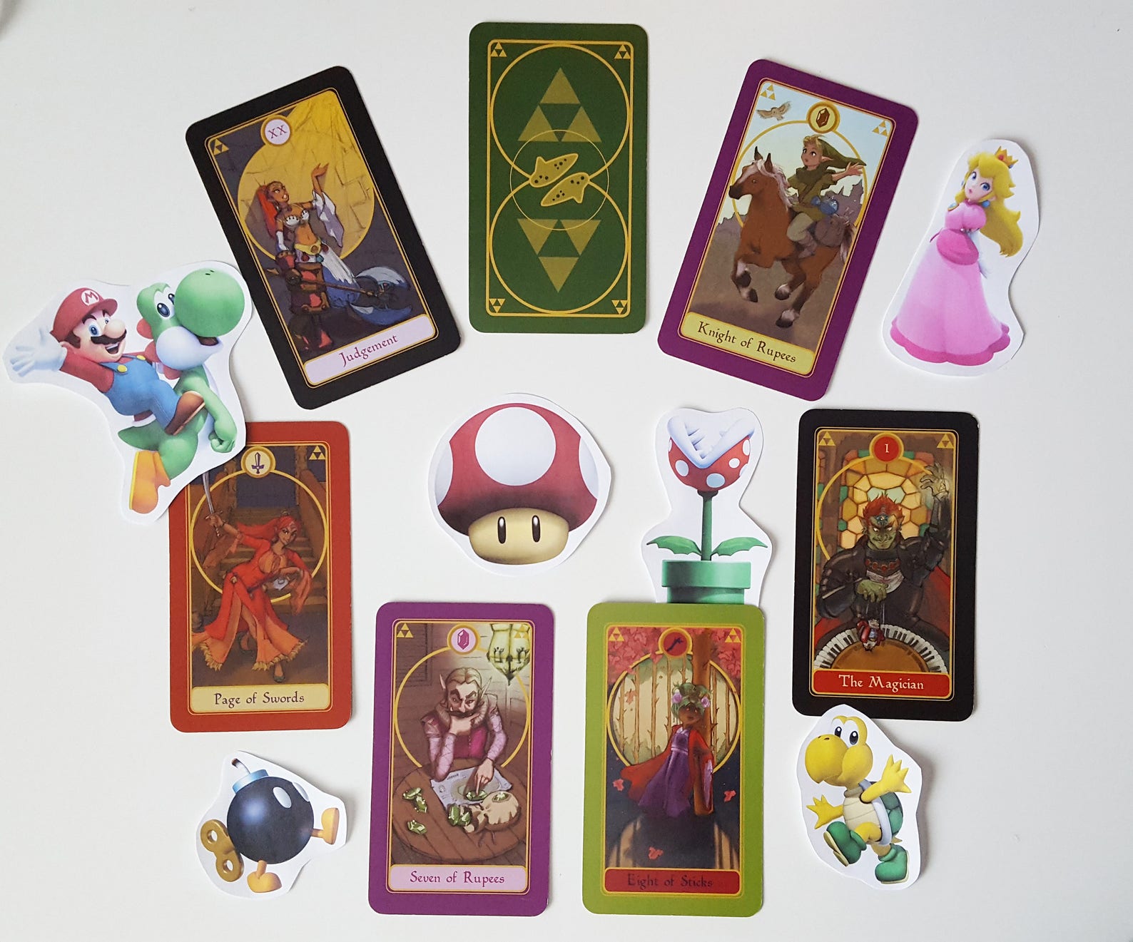 Super Mario Another Castle Tarot Reading | Etsy