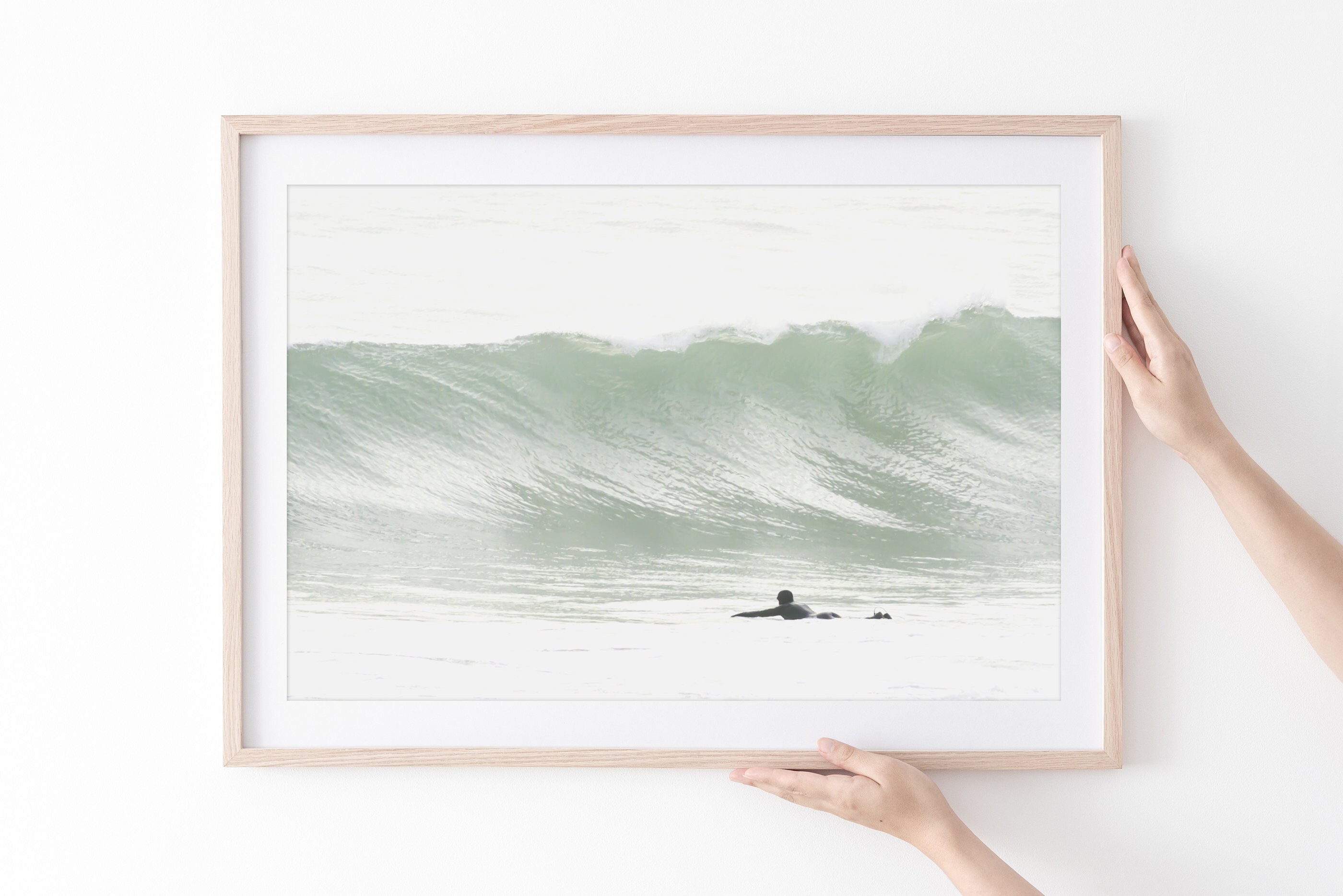 Surfing Photography Fine Art Print - Large Framed Wall Art - Modern ...