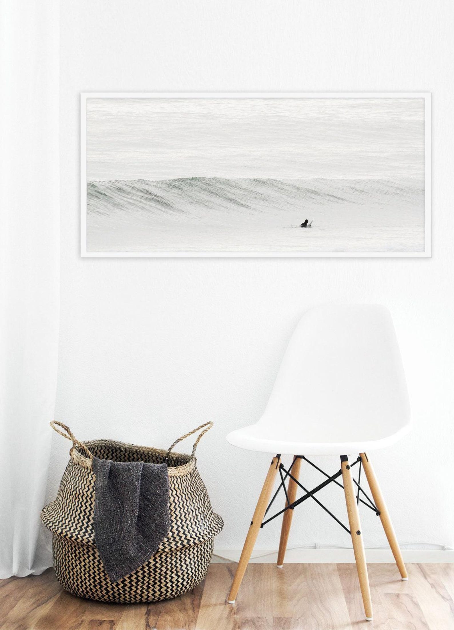 Surfing Photography Panoramic Fine Art Print - Minimalist Framed Surf ...
