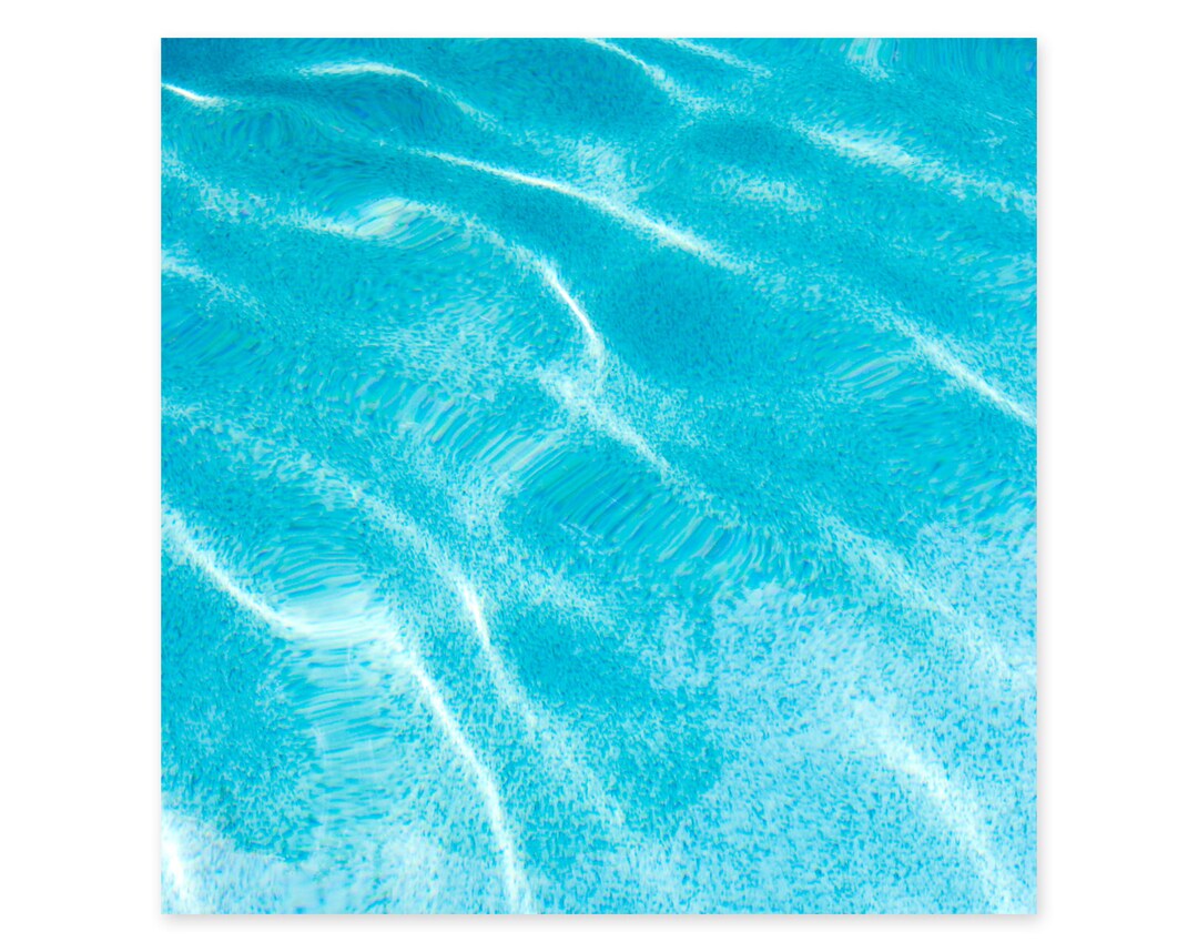 Swimming Pool Photography Art Print - Water Art Print - Abstraction ...