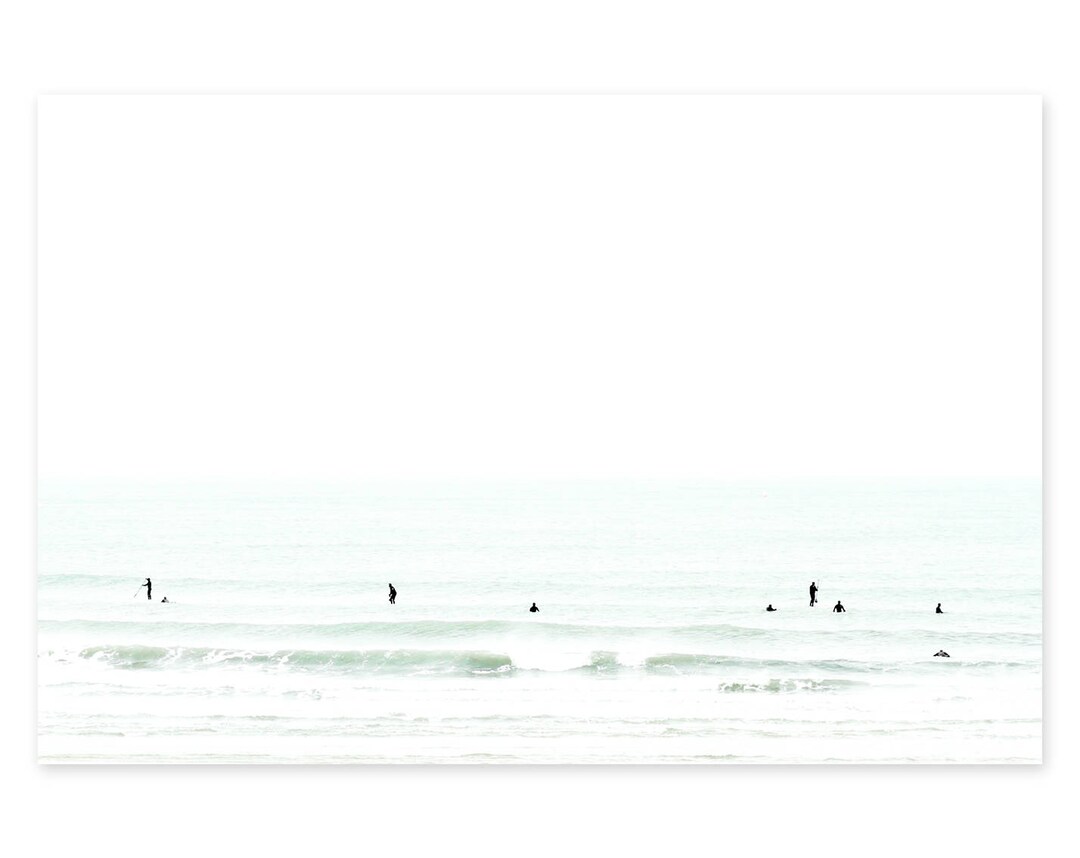 Surfing Photography - Framed Wall Art - Large Wall Art - Minimalist Art ...