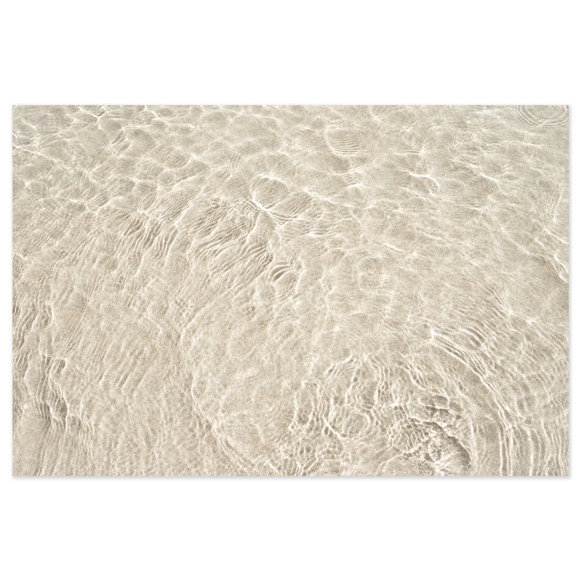 Water Art Water Ripples Minimalist Art Neutral Colors Ocean Art Large ...