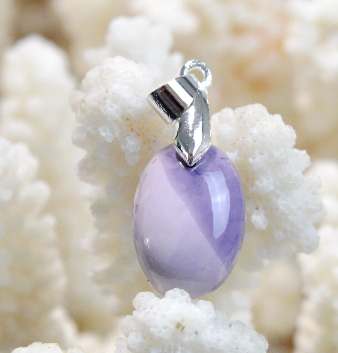 Bertrandite / Tiffany Stone 12 Carats Natural Stone Cabochon Pendant ...