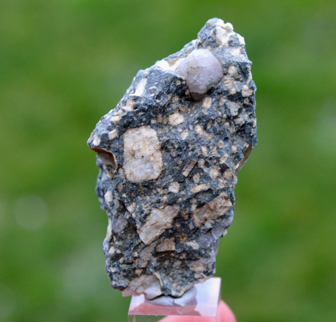 Albite Var. Andesine & Beta Quartz in Esterellite 55 Grams - Massif De ...