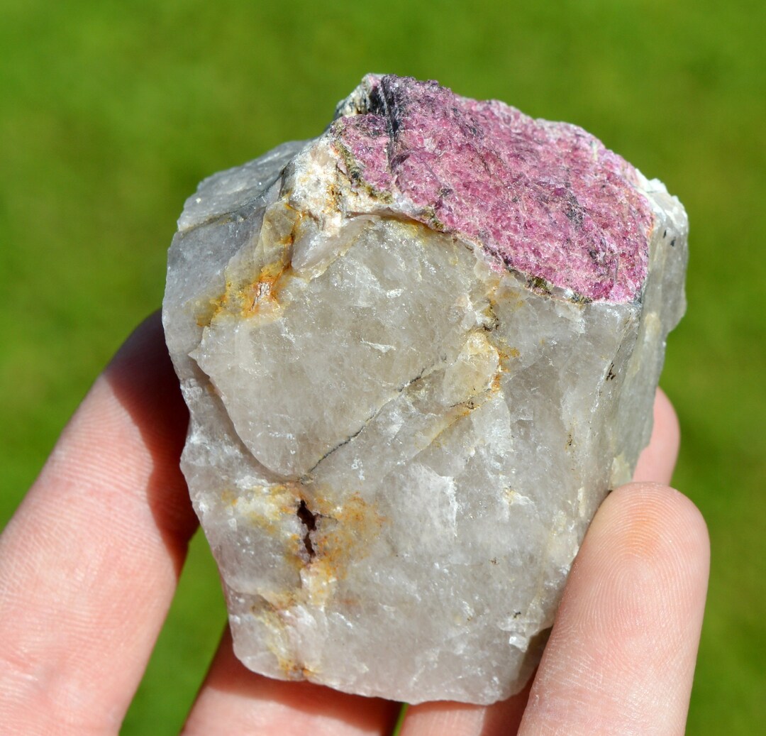 Tourmaline Var. Rubellite & Smoky Quartz 202 Grams Conselheiro Pena ...