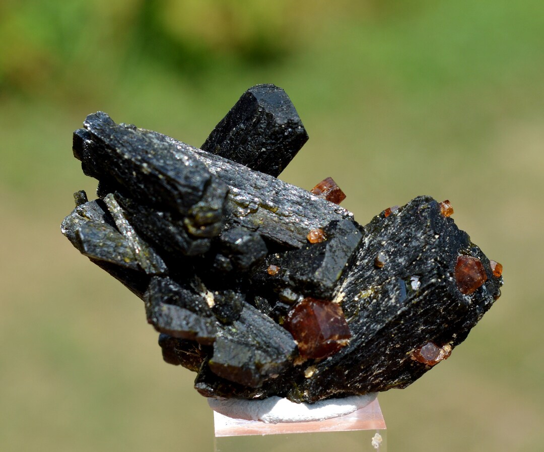 Andradite-grossular & Epidote Garnet 56 Grams Trantimou, Diakon ...