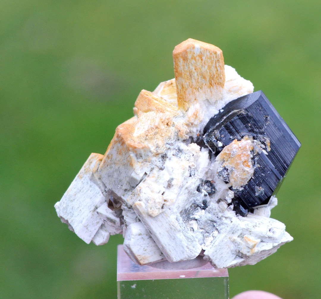 Schorl Tourmaline & Feldspar Opal AN Quartz Muscovite 30 Grams Erongo ...
