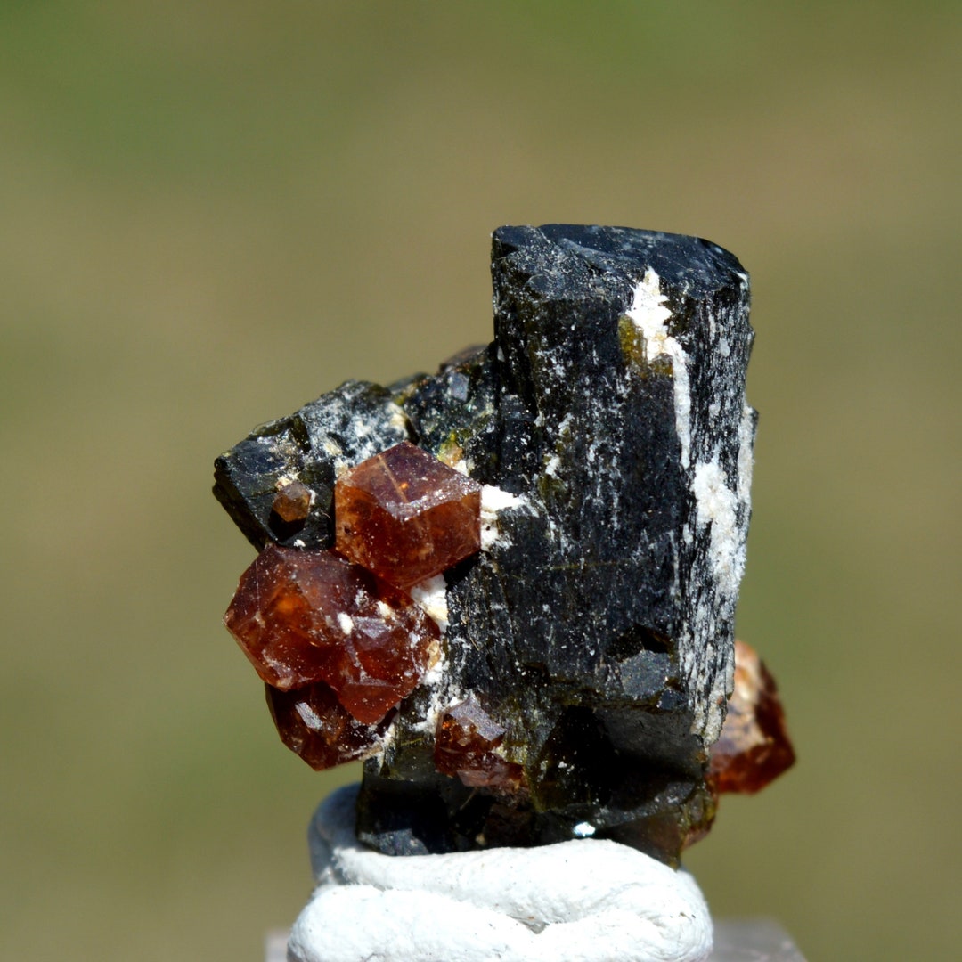 Andradite-grossular & Epidote Garnet 12 Grams Trantimou, Diakon ...