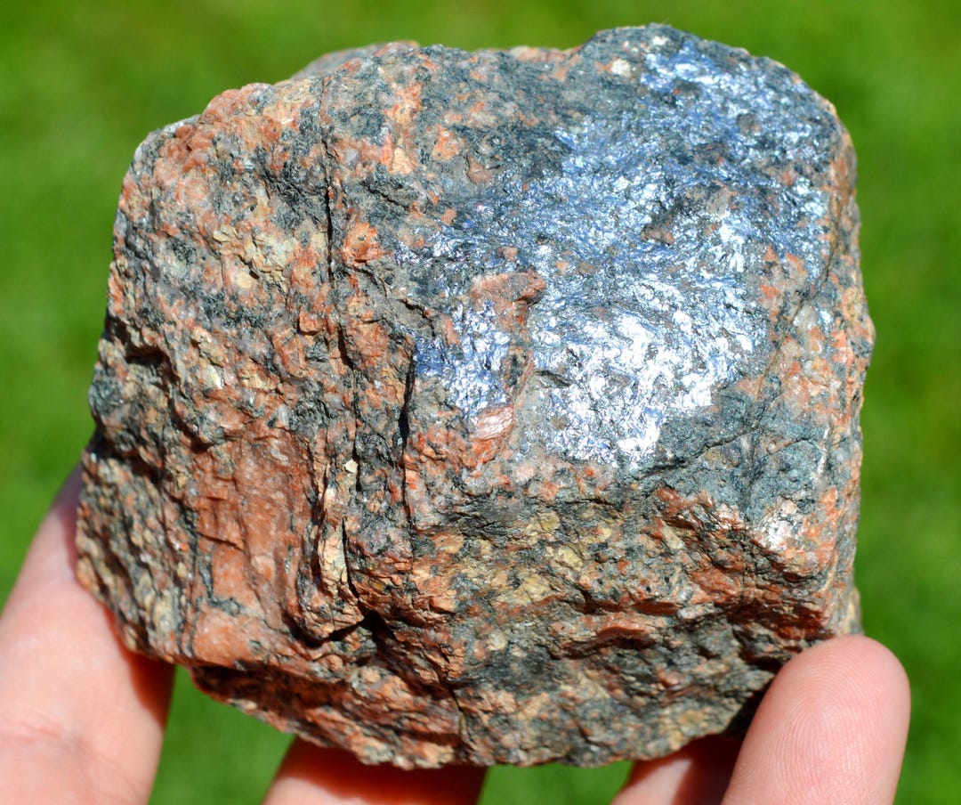 Molybdenite 595 Grams - Château-lambert, Mélisey, Lure, Haute-saône ...