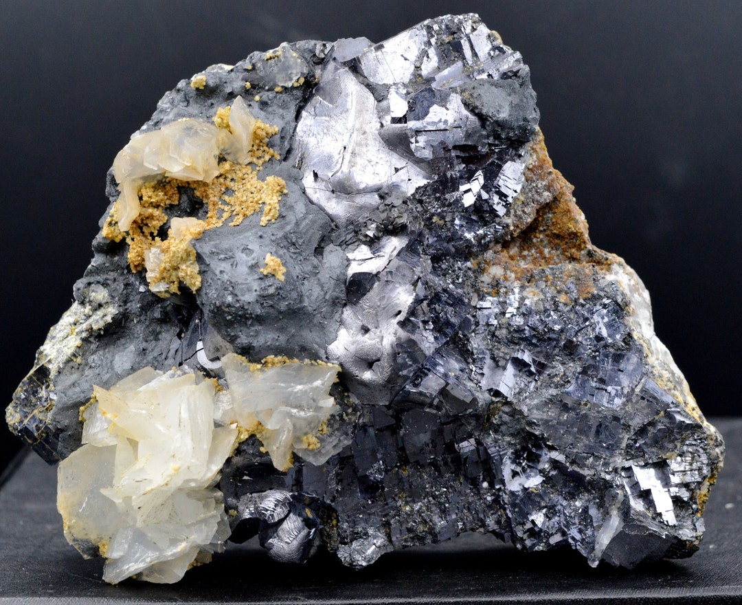 Calcite Galena Siderite 594 Grams Turț Mine, Turț, Negrești-oaș, Oaș ...