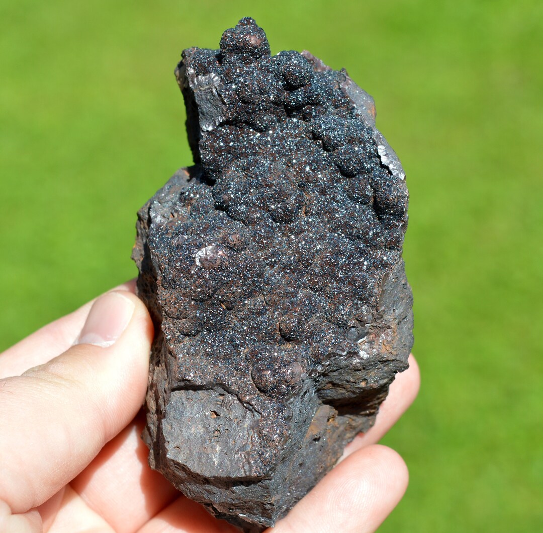 Goethite & Siderite Quartz 485 Grams - Mont-roc Mine, Mont-roc, Castres ...