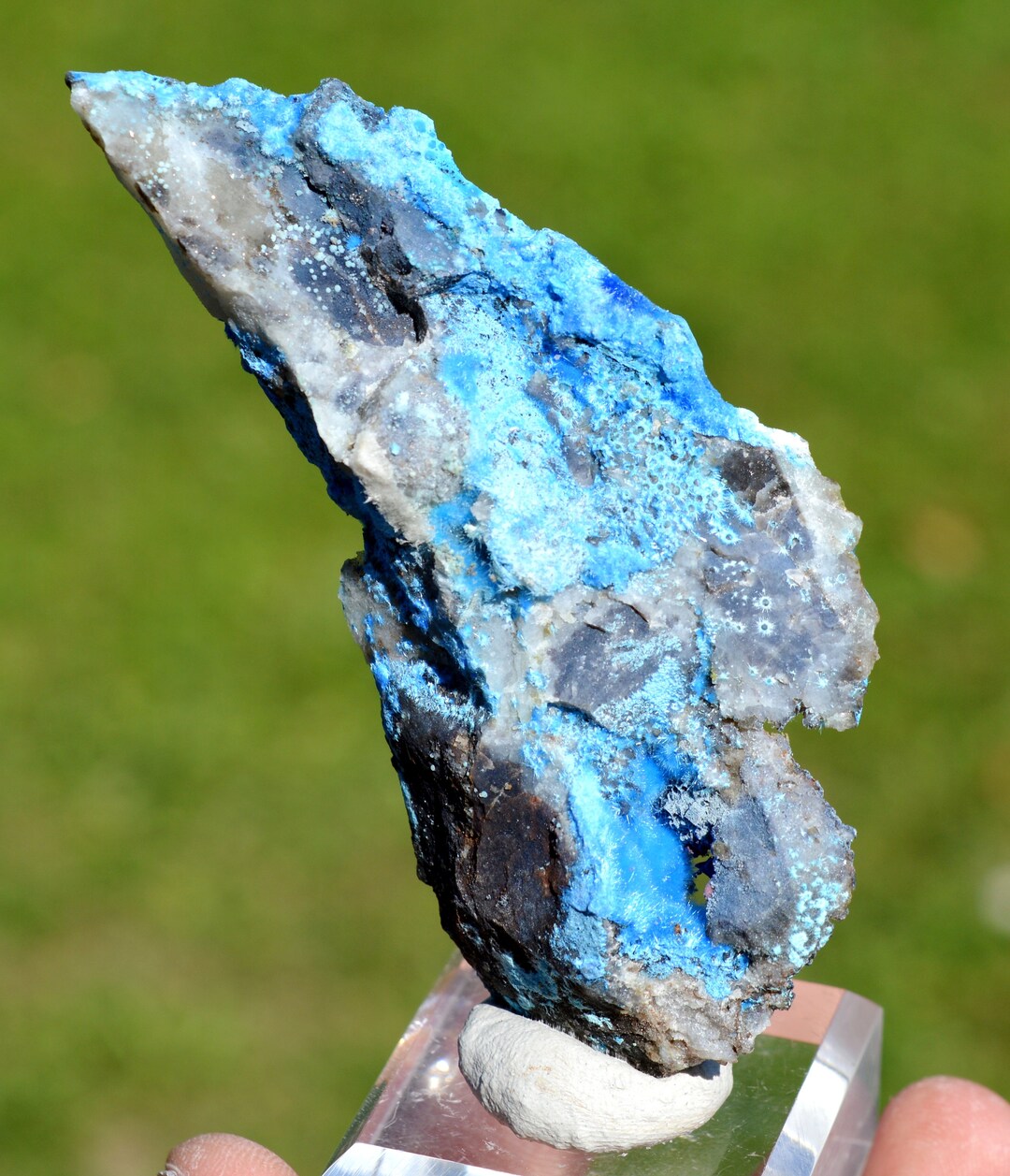 Cyanotrichite - 54 Grams - Qinglong Mine, Dachang Sb Ore Field ...